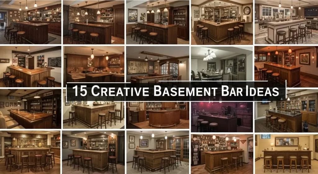 15 Creative Basement Bar Ideas - Transform Your Lower Level Into a ...