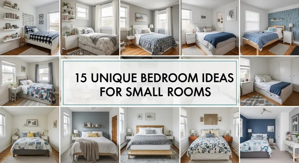 15 Unique Bedroom Ideas for Small Rooms That Maximize Space and Style