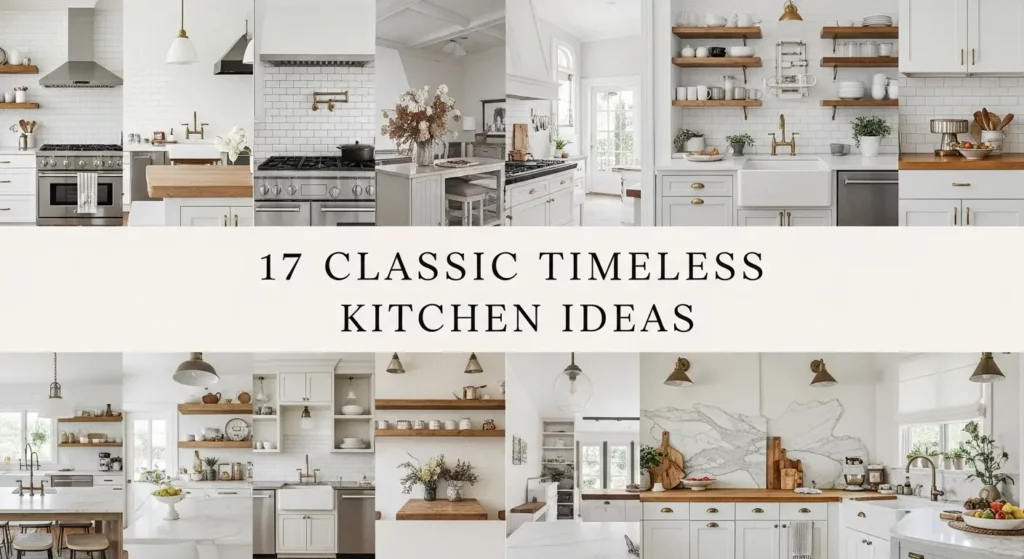 17 Classic Timeless Kitchen Ideas That Will Never Go Out of Style