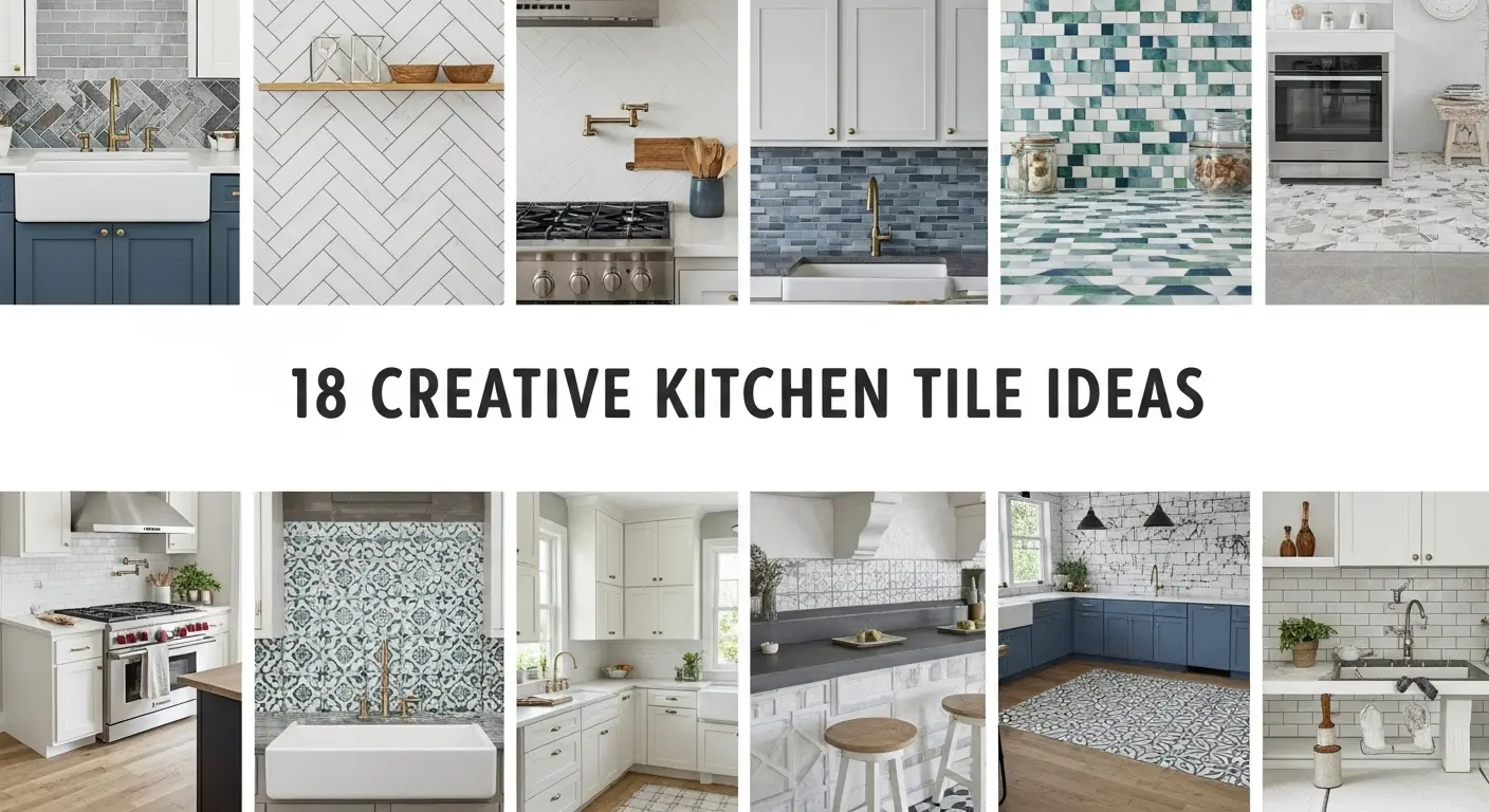 18 Creative Kitchen Tile Ideas for Modern Home Makeovers