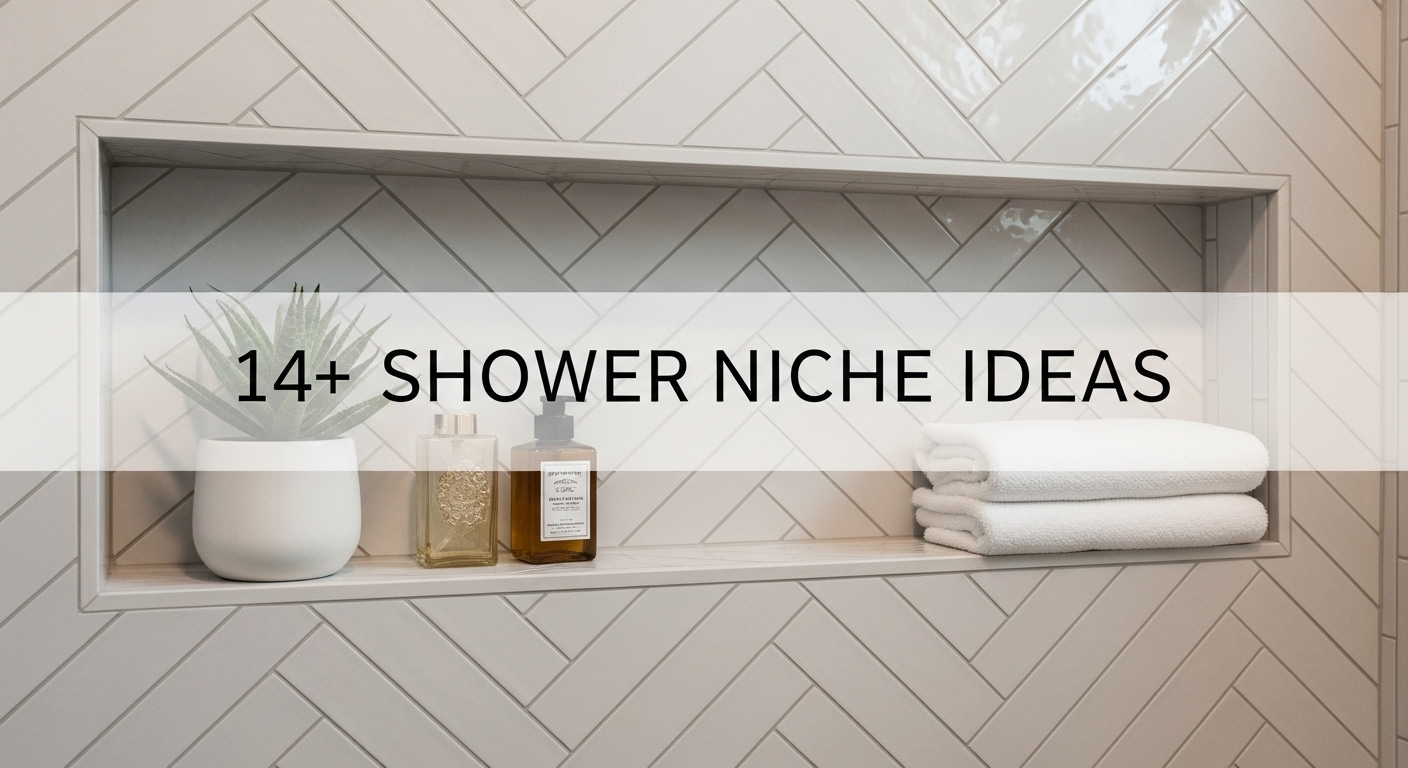 14+ Functional and Stylish Shower Niche Ideas You’ll Love
