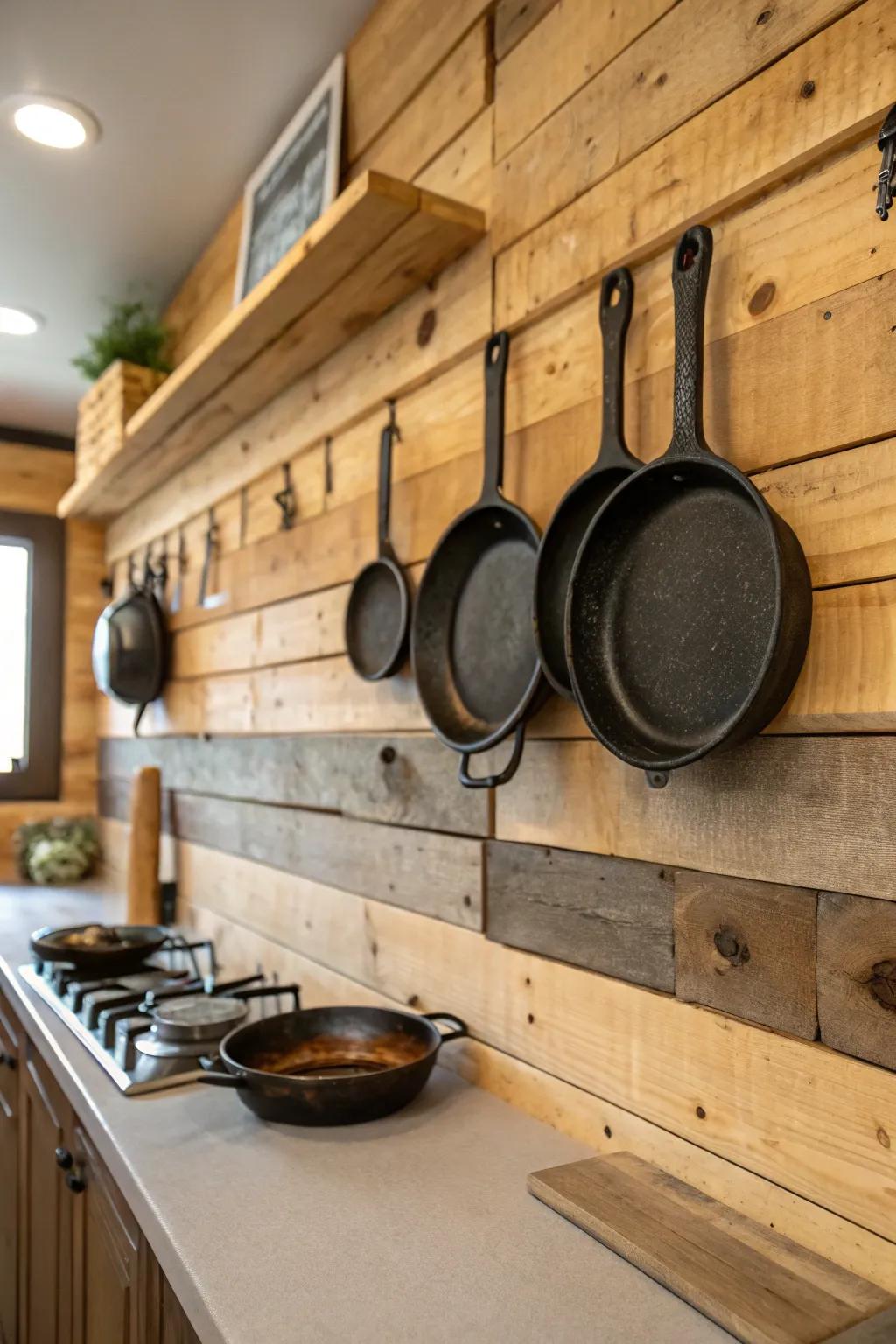 16+ Cast Iron Display Ideas That Transform Your Kitchen Into a Rustic Haven