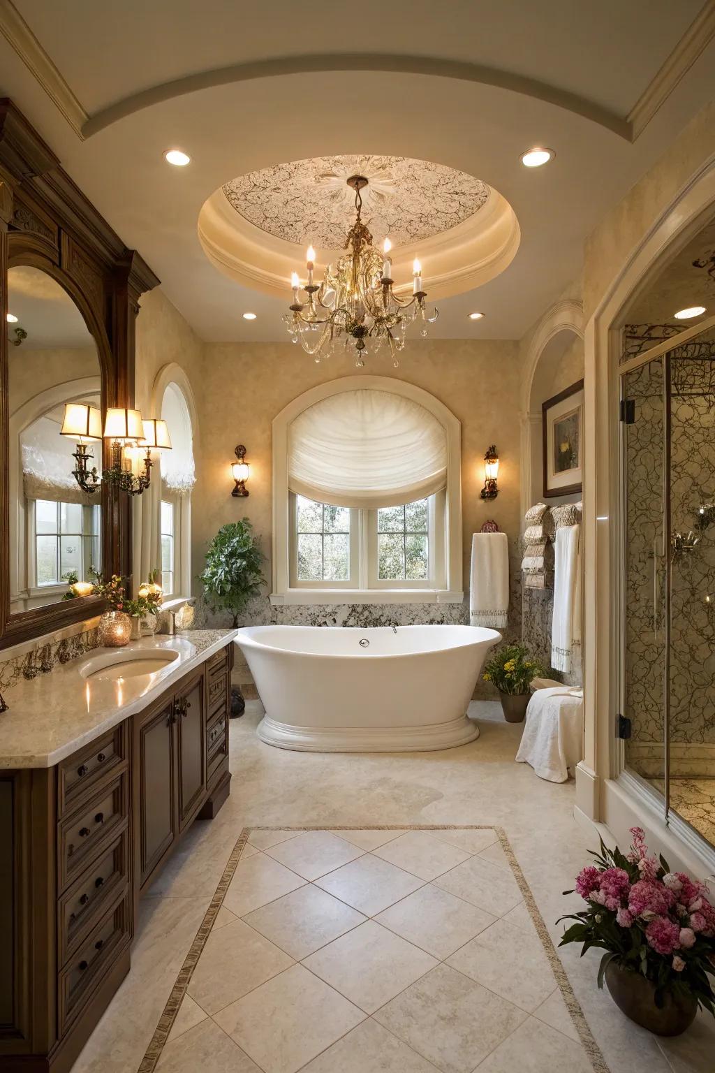 18+ Spacious Big Master Bathroom Ideas for a Grand Look