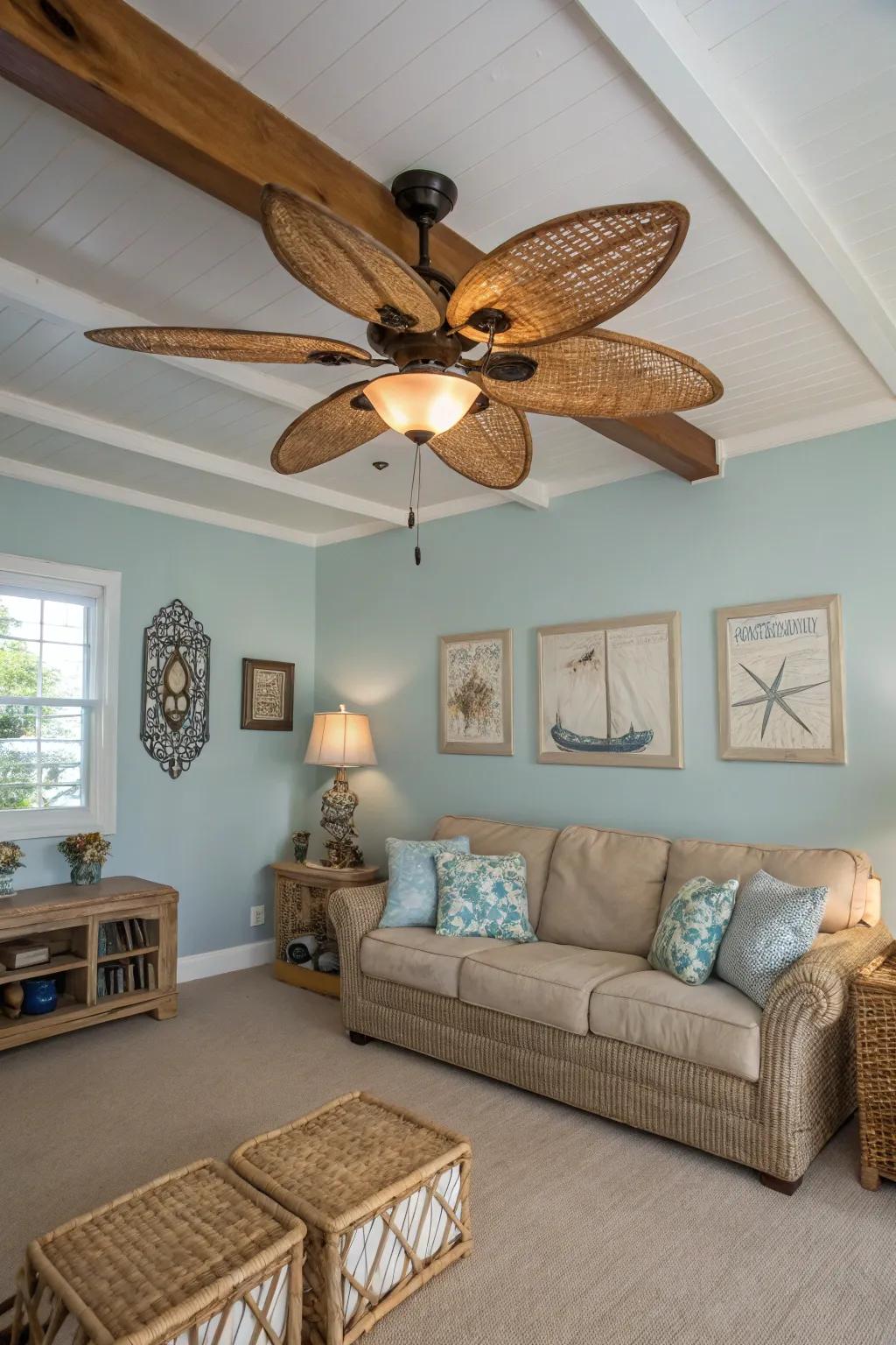 17+ Rustic Beach House Ceiling Ideas That Capture Ocean Vibes