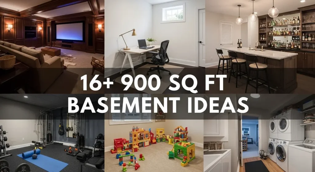 16+ 900 Sq Ft Basement Ideas to Maximize Your Underground Space