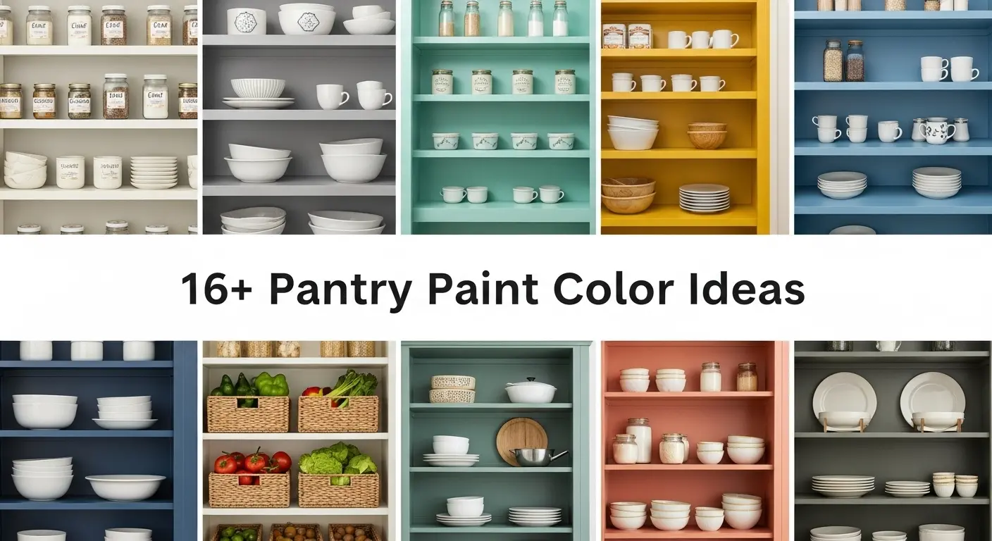 16+ Pantry Paint Color Ideas That Make Organization Look Effortless