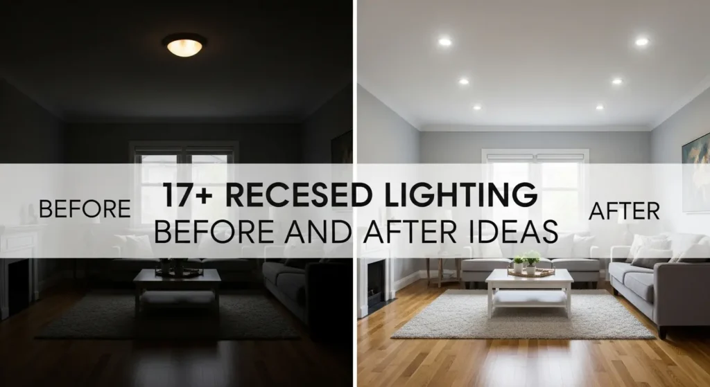 17+ Recessed Lighting Before and After Ideas That Will Inspire Your ...