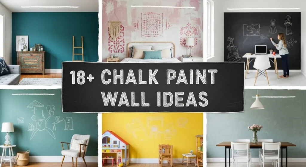 18+ Chalk Paint Wall Ideas That Create Stunning Accent Features
