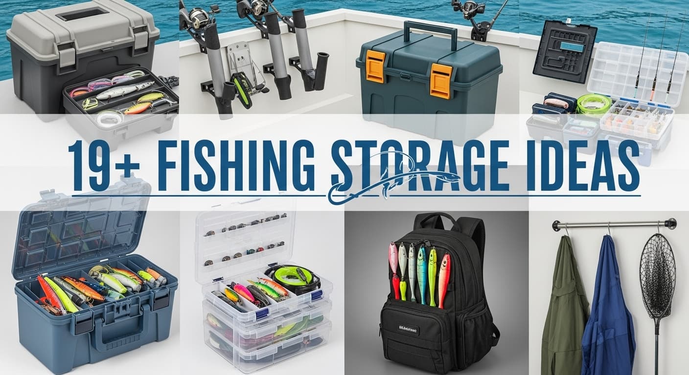 19+ Fishing Storage Ideas That Keep Your Gear Ready for Action