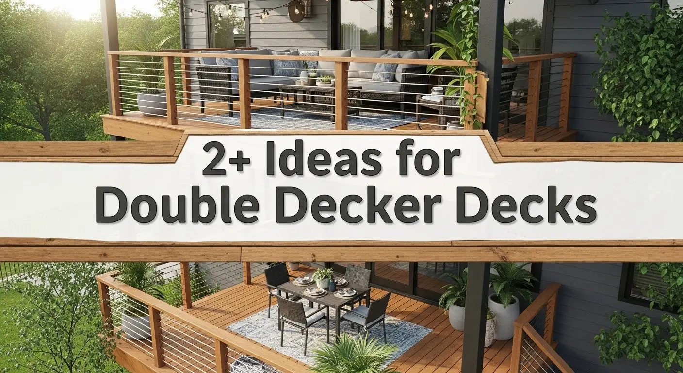 2+ Ideas for Double Decker Decks That Maximize Your Outdoor Space