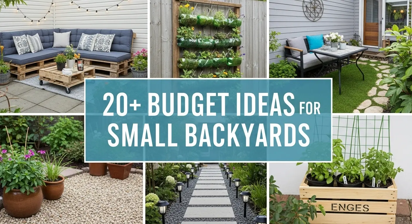 20+ Budget Ideas for Small Backyards That Make a Big Impact