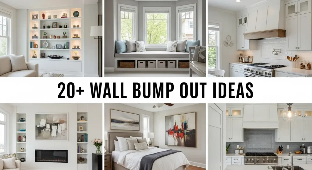 20+ Wall Bump Out Ideas to Transform Your Home's Interior Design