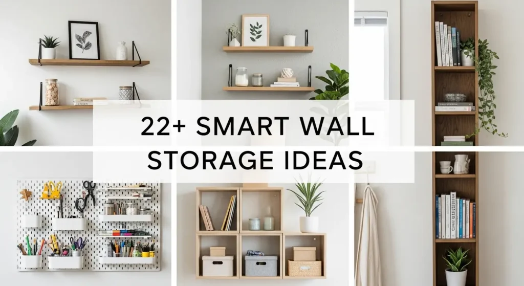 22+ Smart Wall Storage Ideas Hidden Gems for Seamless Organization