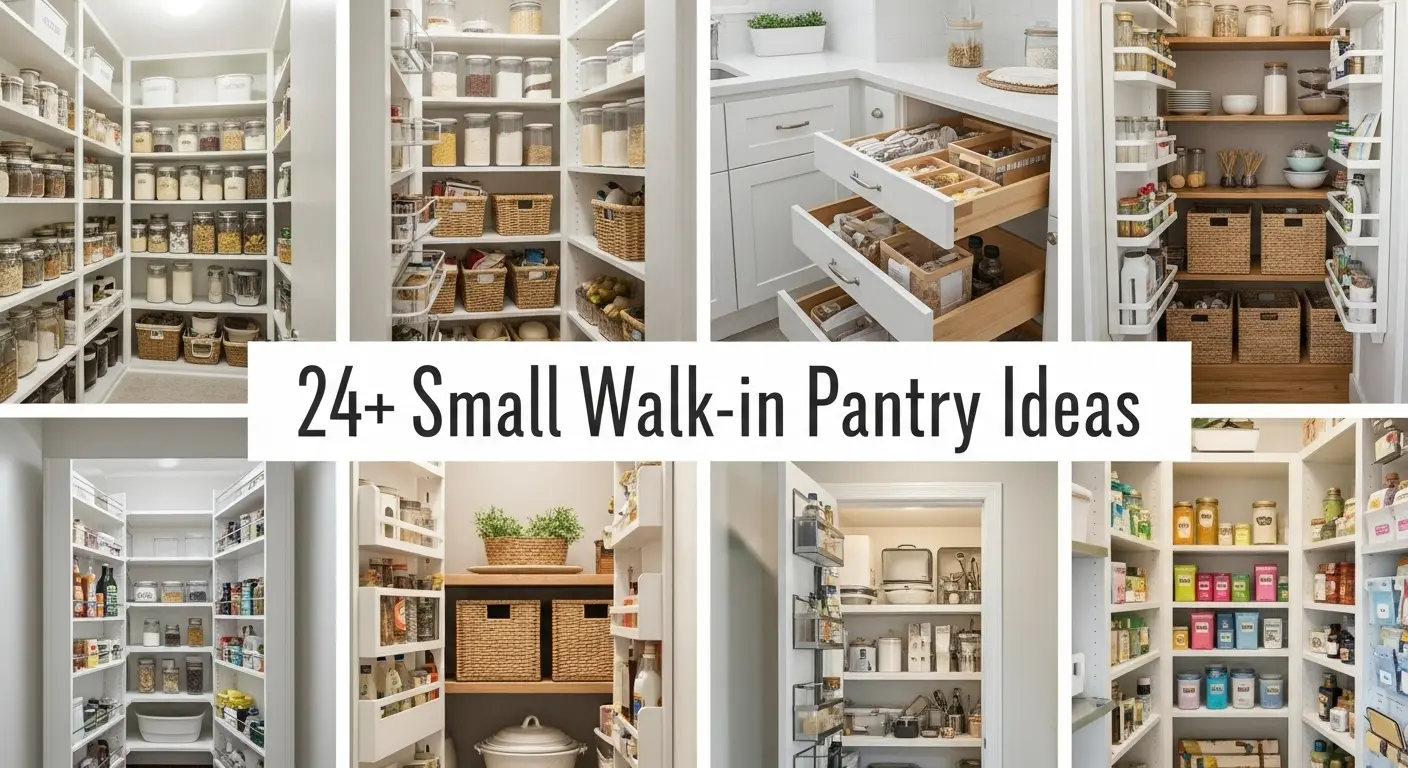 24+ Small Walk in Pantry Ideas to Maximize Your Kitchen Storage