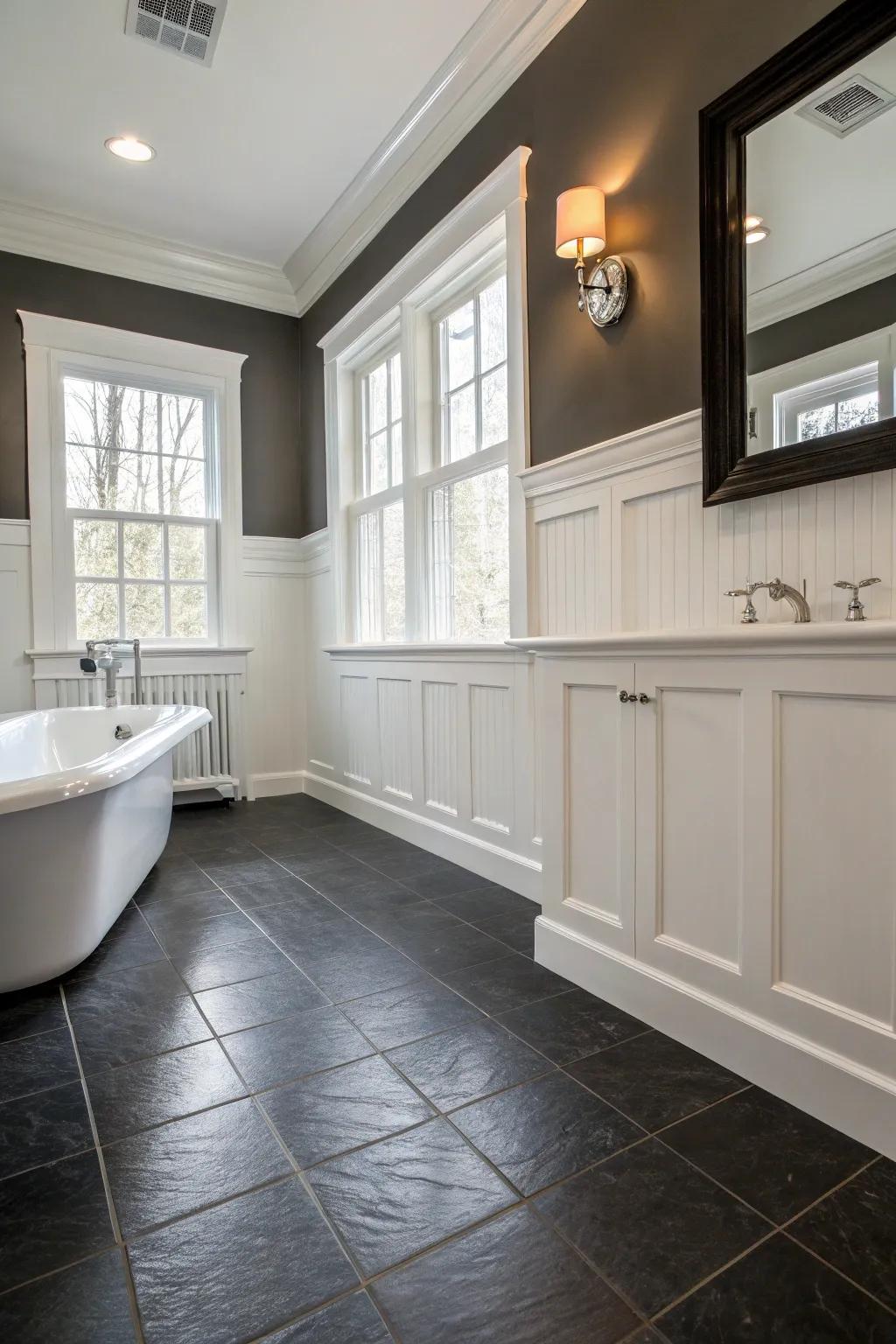 16+ Bathroom Floor Trim Ideas From Basic to Luxurious Finishes