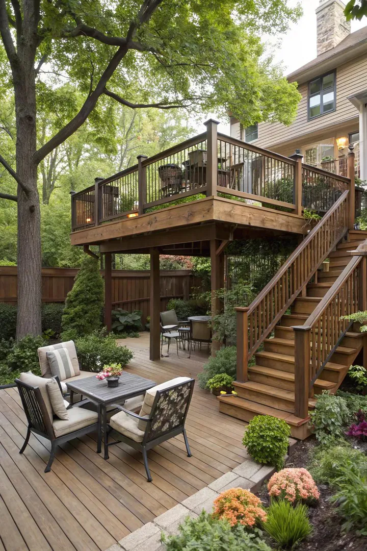 2+ Ideas for Double Decker Decks That Maximize Your Outdoor Space