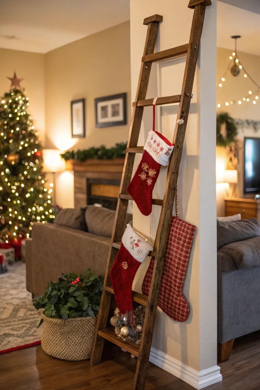 11+ Stocking Wall Ideas That Create Magical Christmas Displays