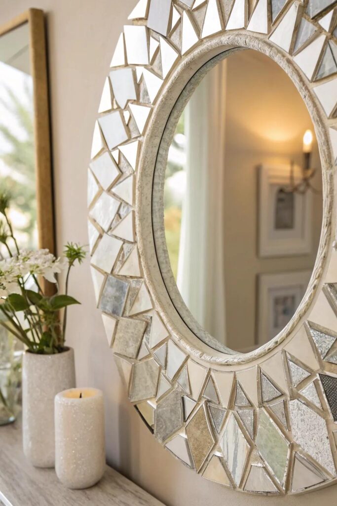 20+ DIY Dollar Tree Mirror Wall Decor Ideas for Gallery Walls