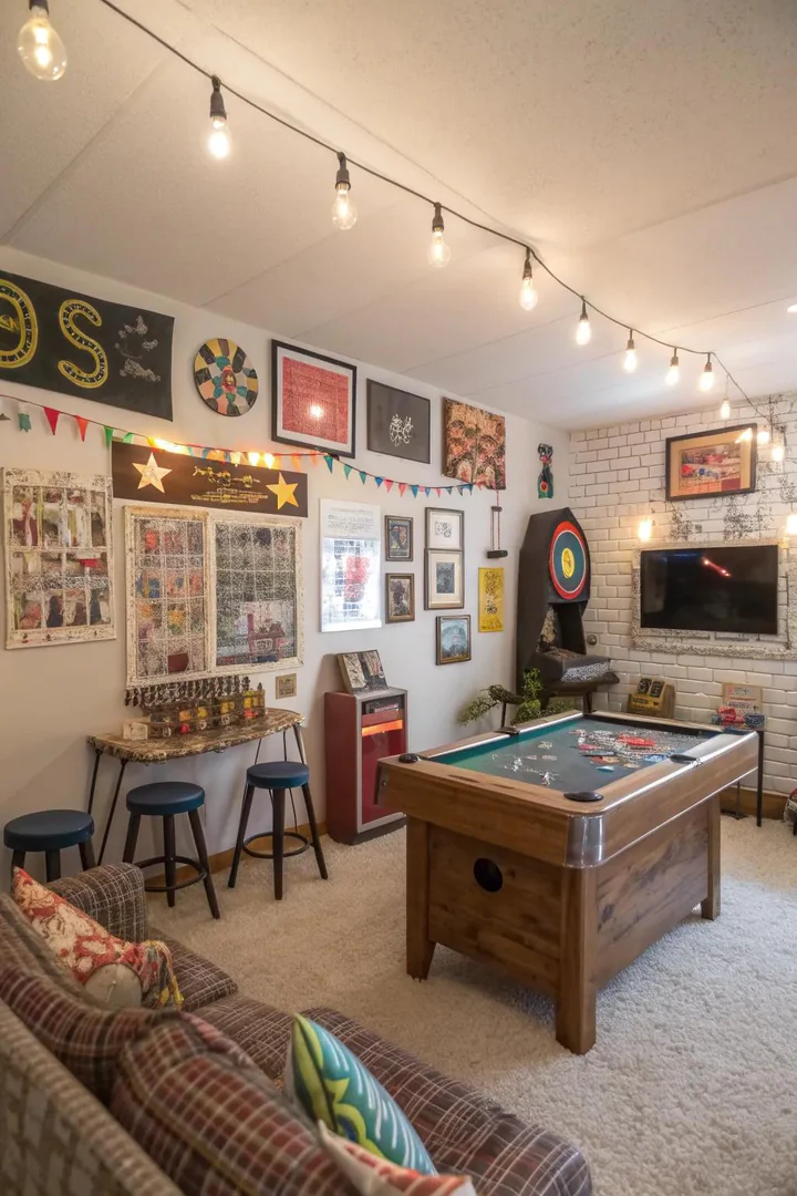 16+ Retro Game Room Ideas Featuring Classic Console Collections