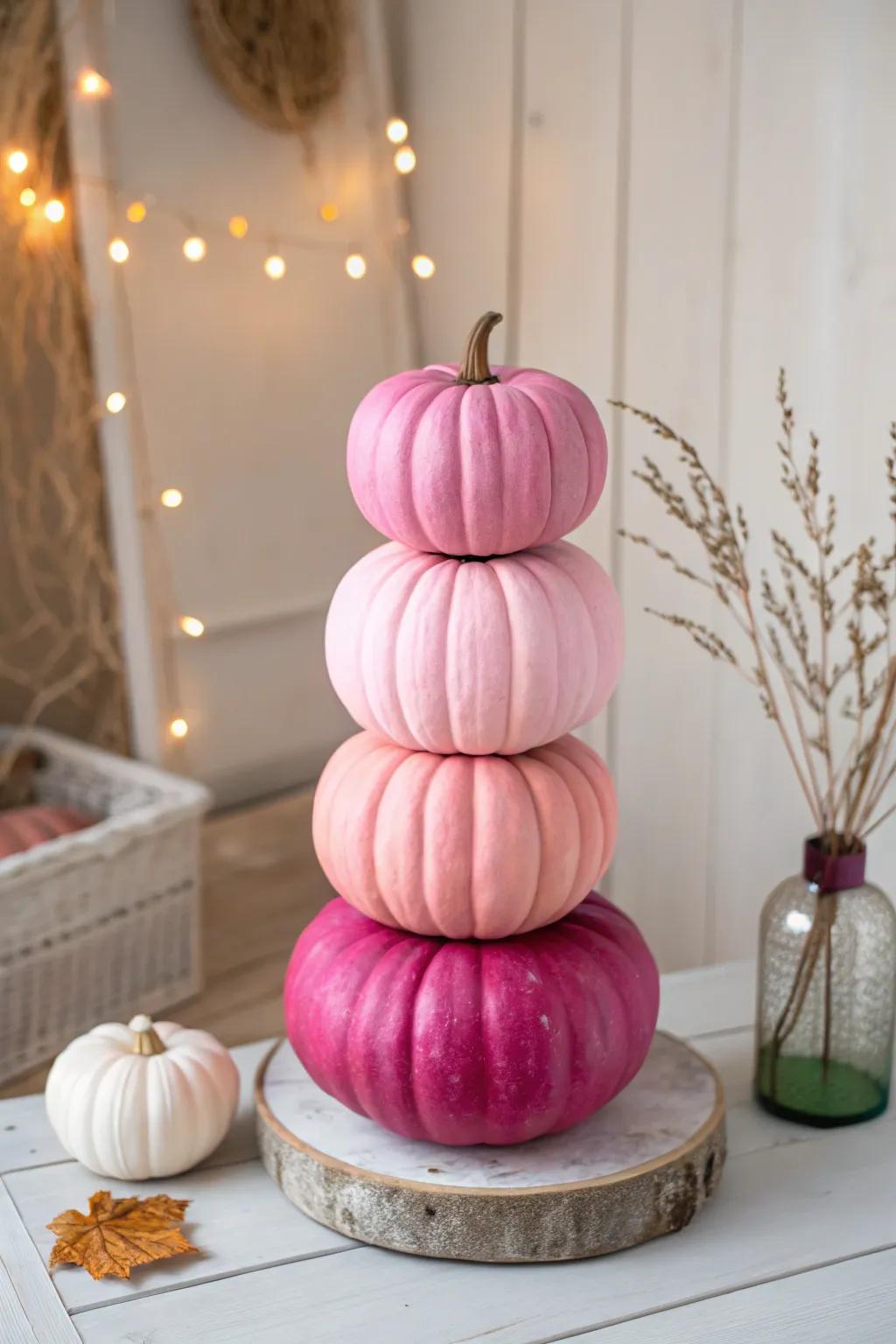14+ Beautiful Breast Cancer Awareness Pumpkin Ideas to Show Support
