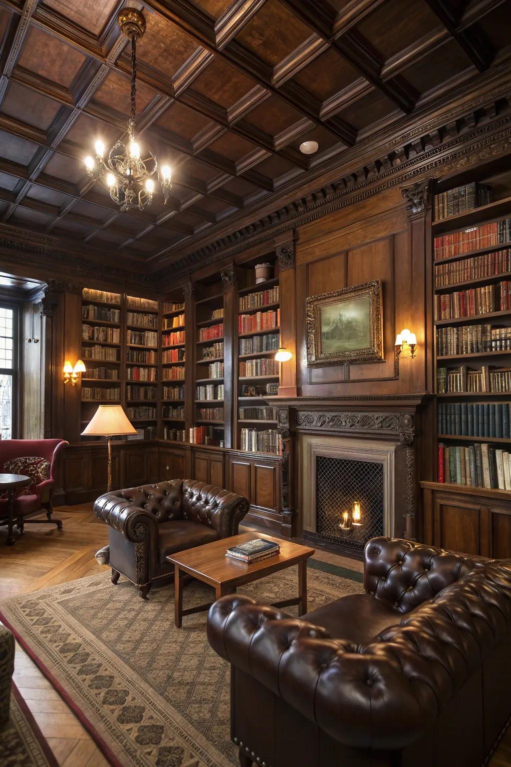15+ Coffered Ceiling Ideas with Creative Lighting Solutions
