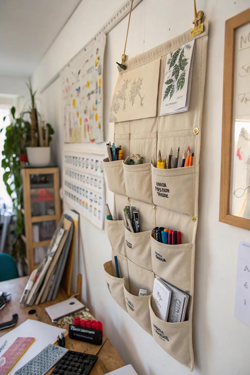 16+ Stencil Storage Ideas to Organize Your Craft Room