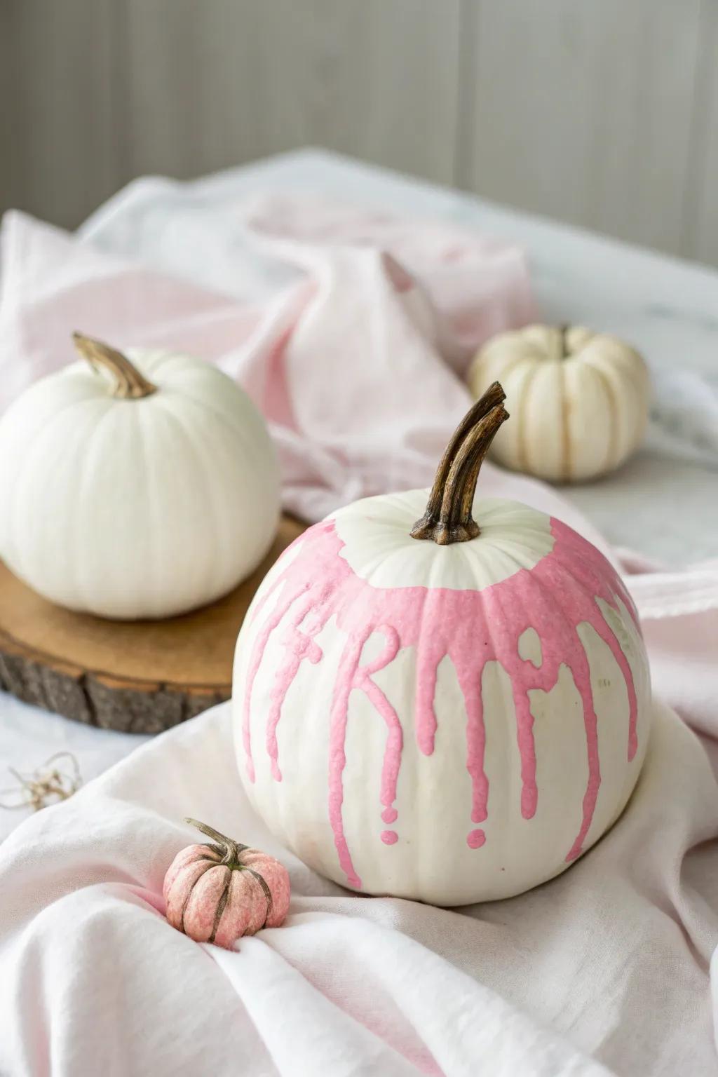 14+ Beautiful Breast Cancer Awareness Pumpkin Ideas to Show Support