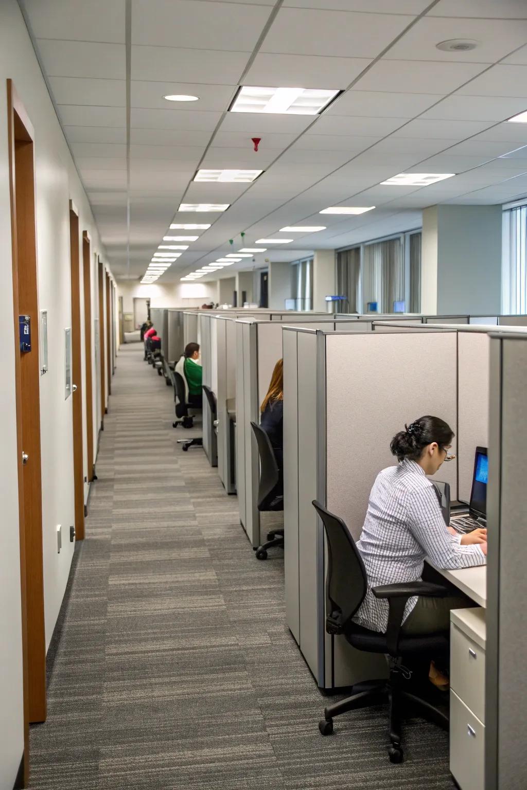 16+ Office Cubicle Layout Ideas That Boost Team Collaboration
