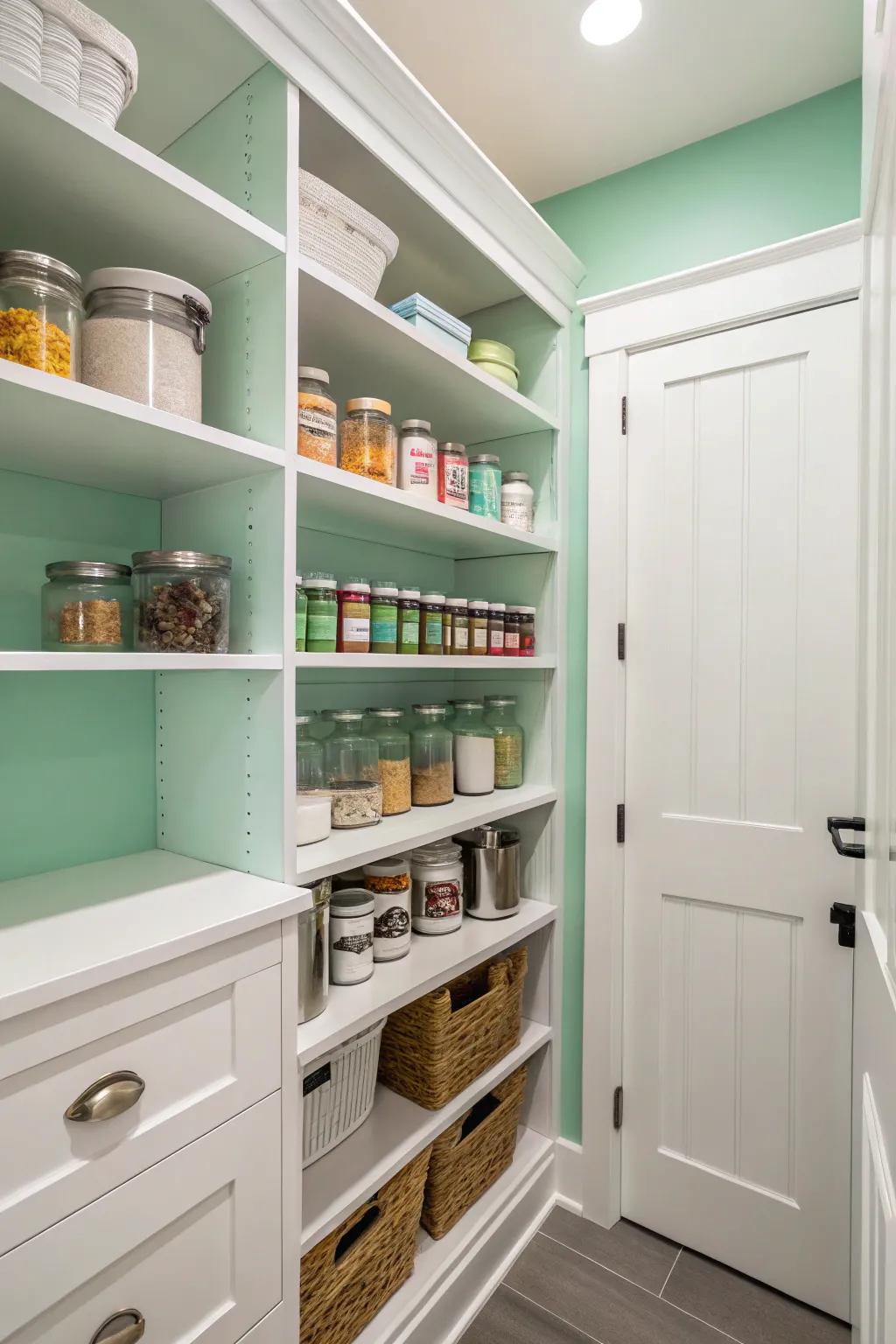 16+ Pantry Paint Color Ideas That Make Organization Look Effortless