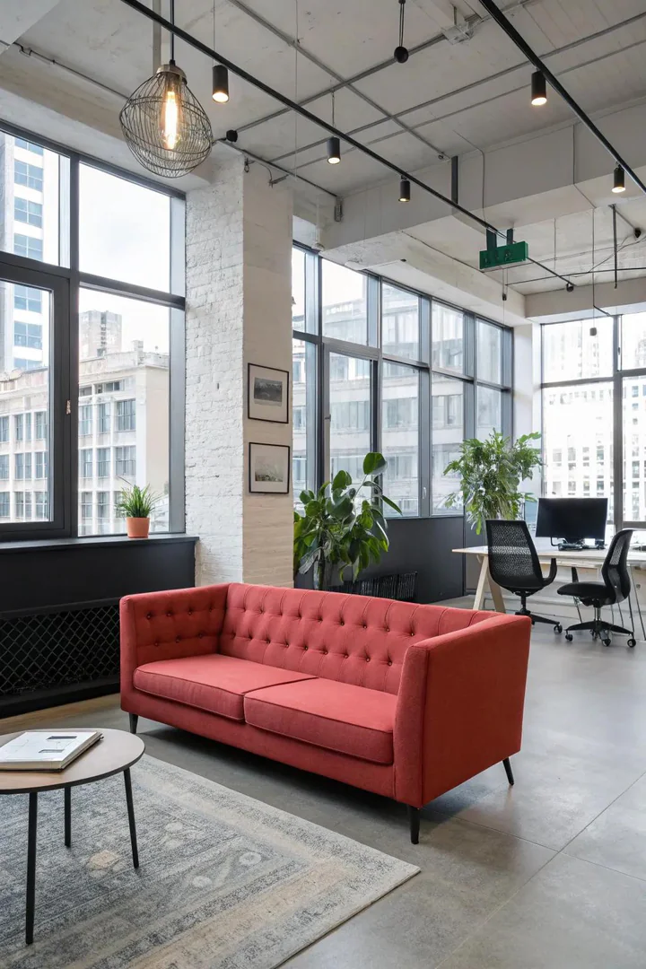 21+ Office Couch Ideas to Create Professional Comfort in Your Workspace