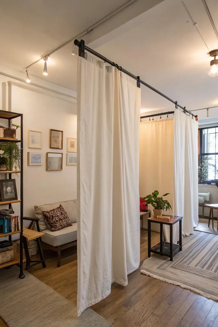 14+ Temporary Room Divider Ideas to Transform Your Space Instantly