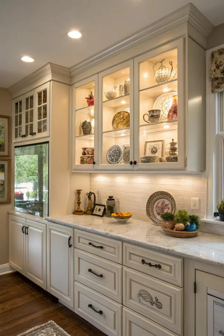 21+ Ways to Decorate Above Kitchen Cabinets That Actually Work