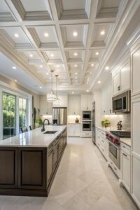 15+ Coffered Ceiling Ideas with Creative Lighting Solutions