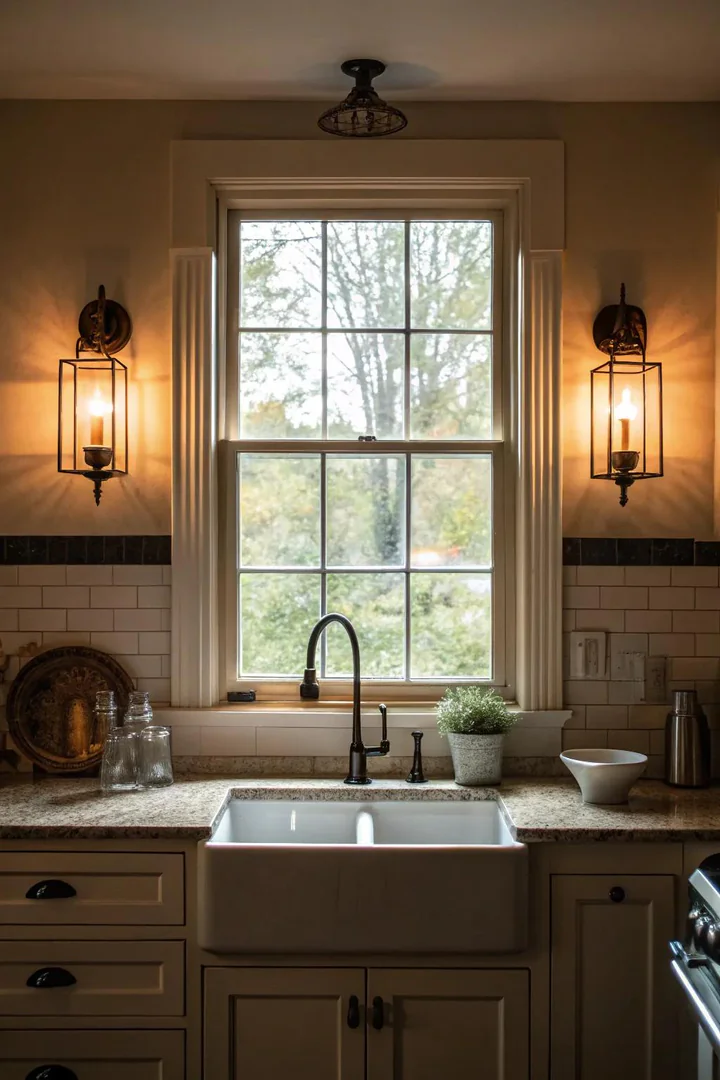 15+ Kitchen Sink Window Lighting Ideas to Brighten Your Space – Elite ...
