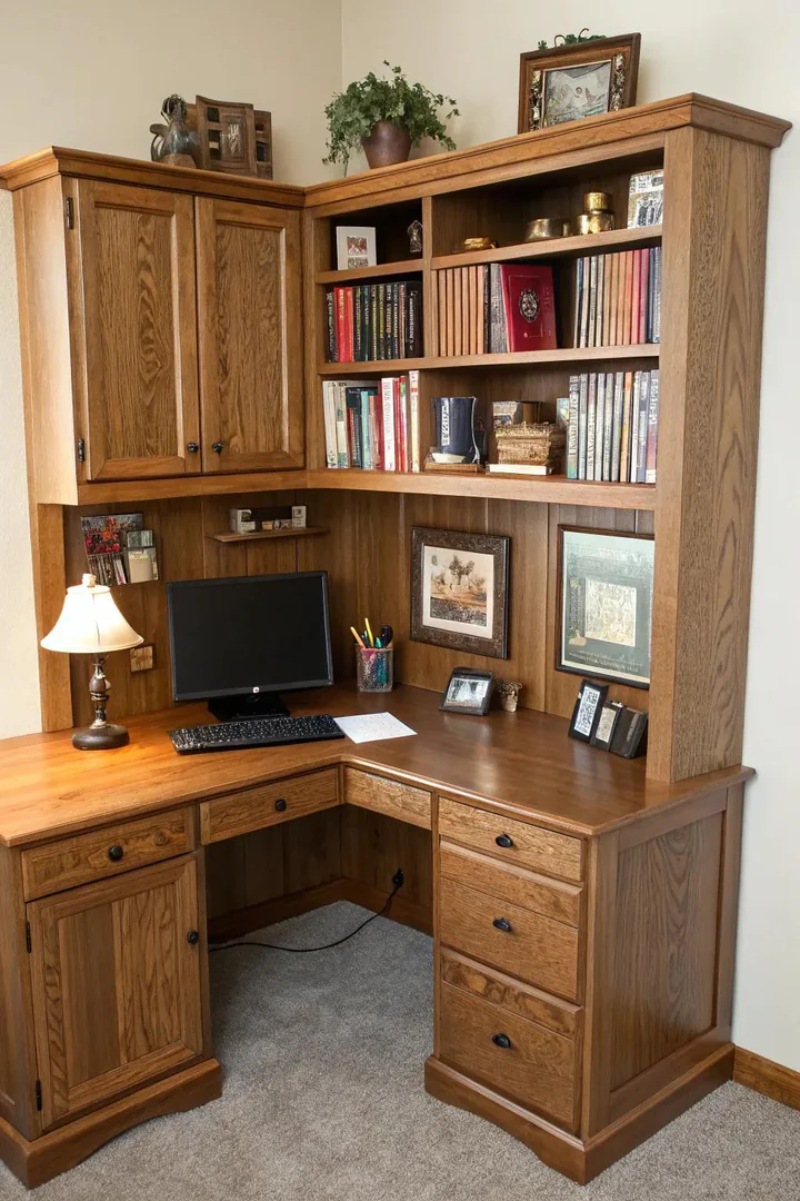 13+ L-shaped Desk Ideas for Creative Studios and Art Spaces