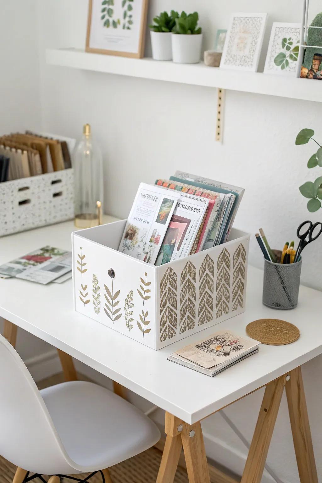 16+ Stencil Storage Ideas to Organize Your Craft Room