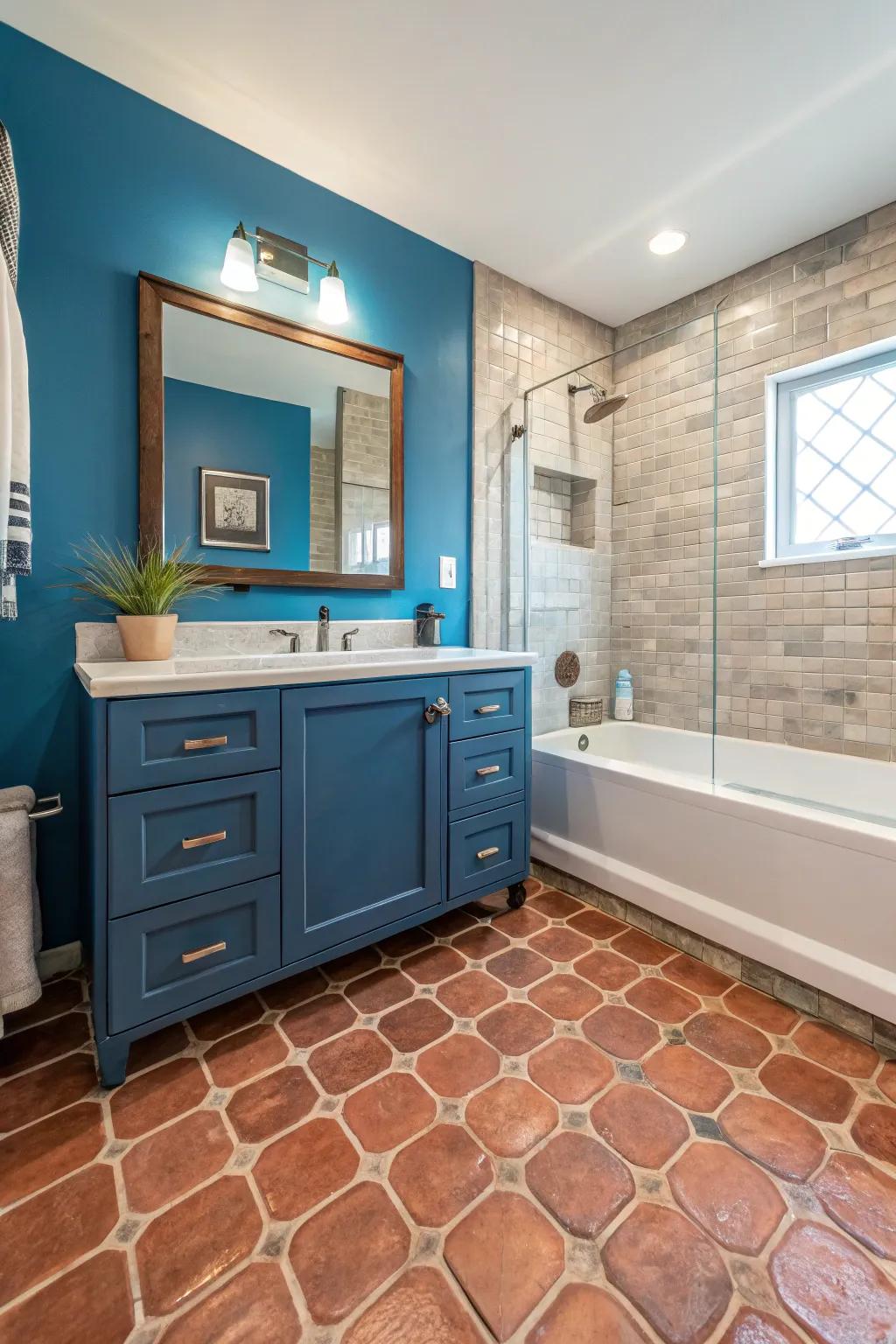 17+ Saltillo Tile Bathroom Ideas That Add Warmth and Character
