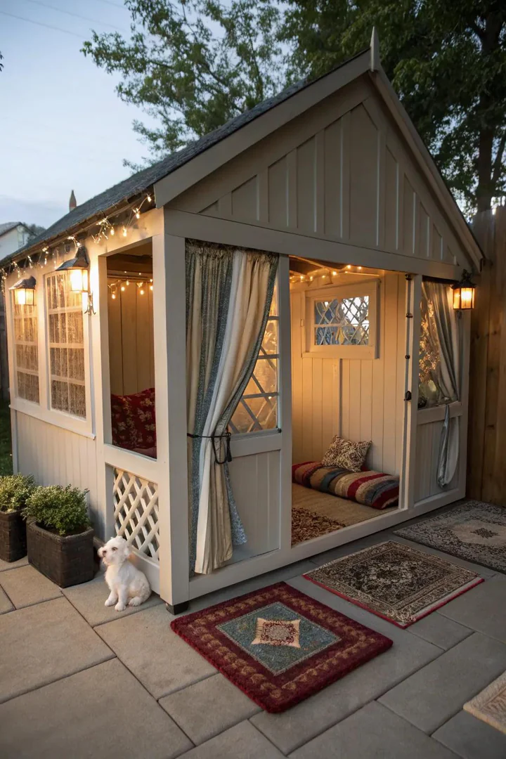 18+ Dog Kennel Shed Interior Ideas to Upgrade Your Pet’s Comfort