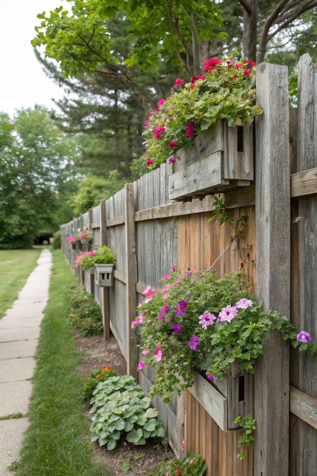 15+ Creative Fence Planter Box Ideas to Transform Your Garden Space ...