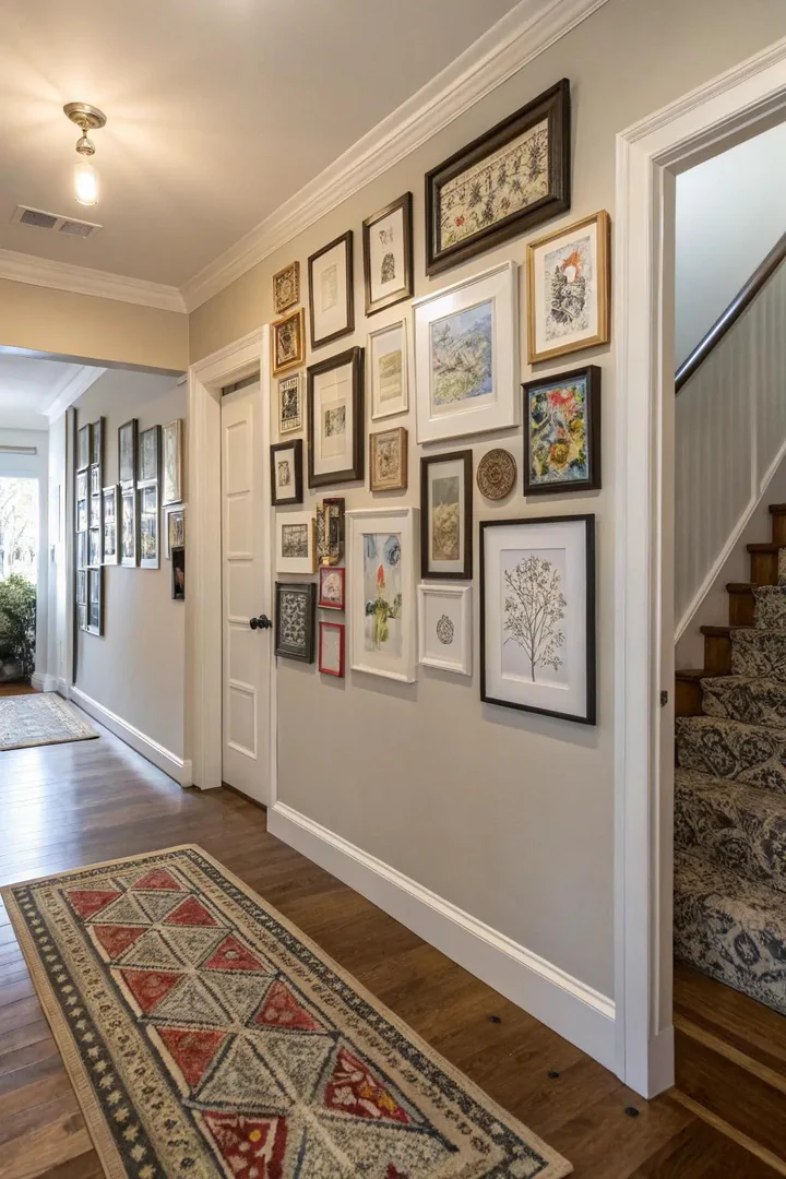 22+ Entryway Gallery Wall Ideas to Make Your Entrance Unforgettable