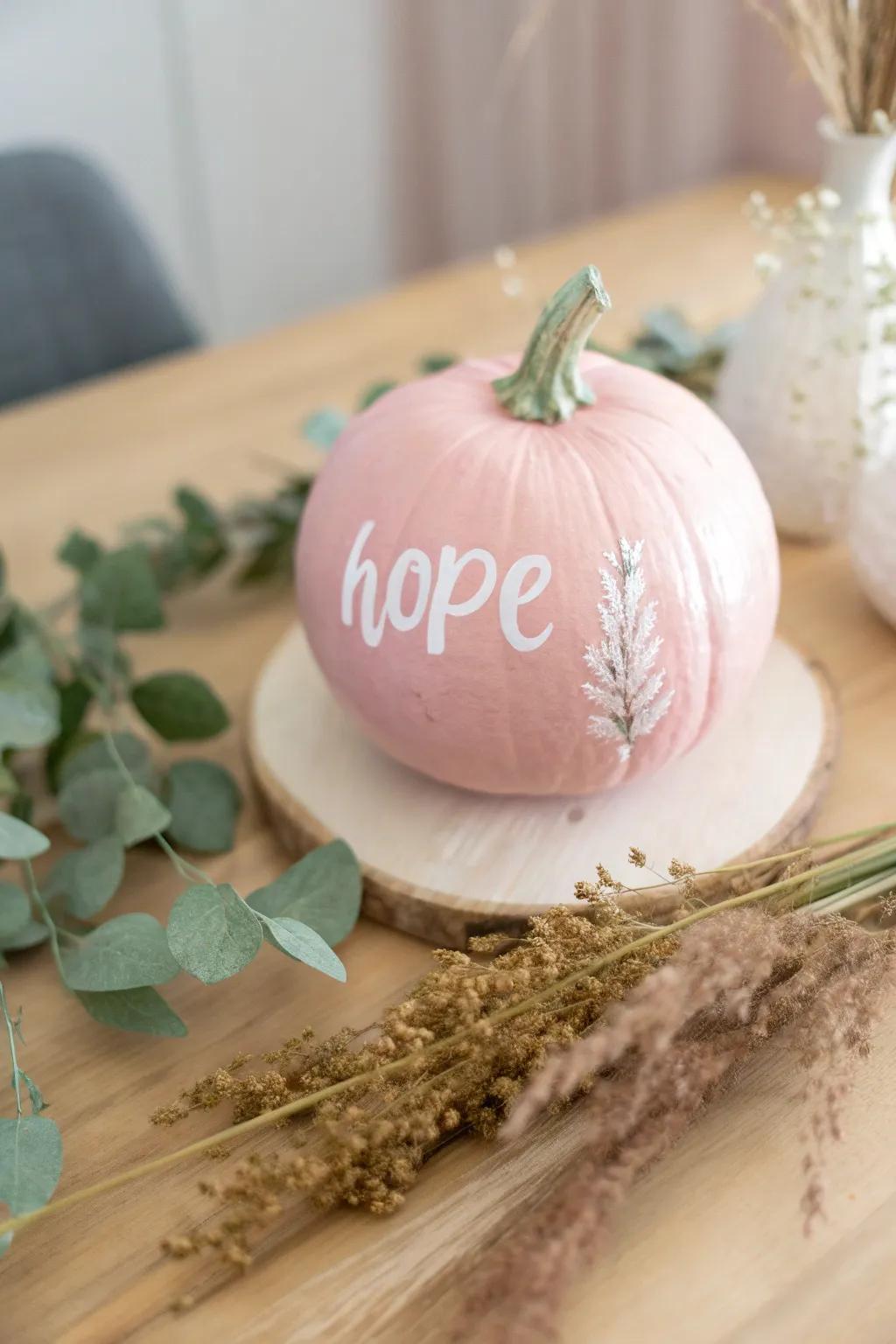 14+ Beautiful Breast Cancer Awareness Pumpkin Ideas to Show Support
