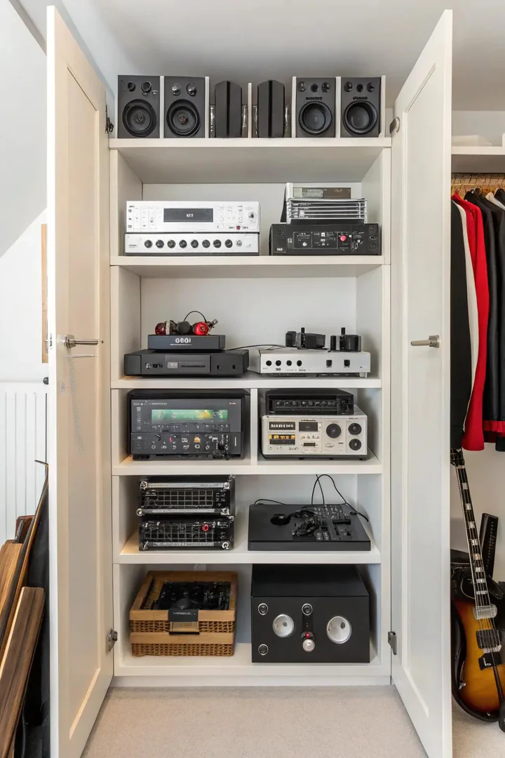 20+ Closet Recording Studio Ideas for Podcasters and Voice Artists