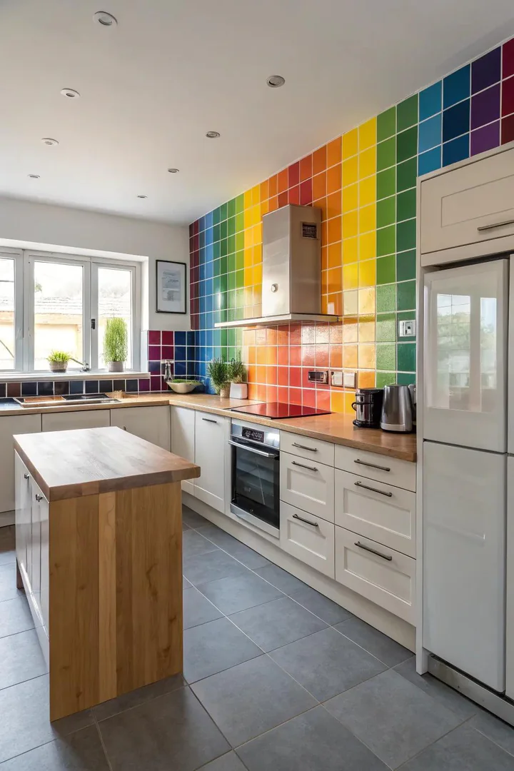 18+ Rainbow Wall Painting Ideas Bring Joy and Color to Your Living ...