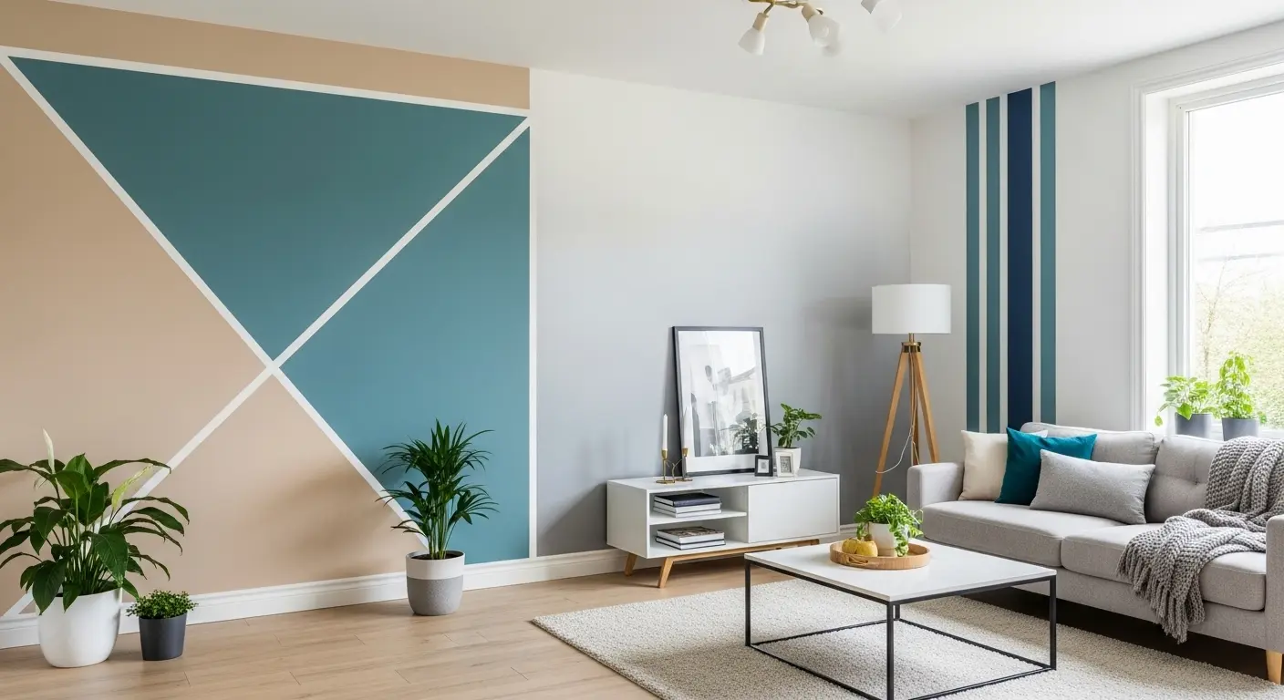 18+ Easy Wall Paint Design Ideas to Boost Your Home's Style